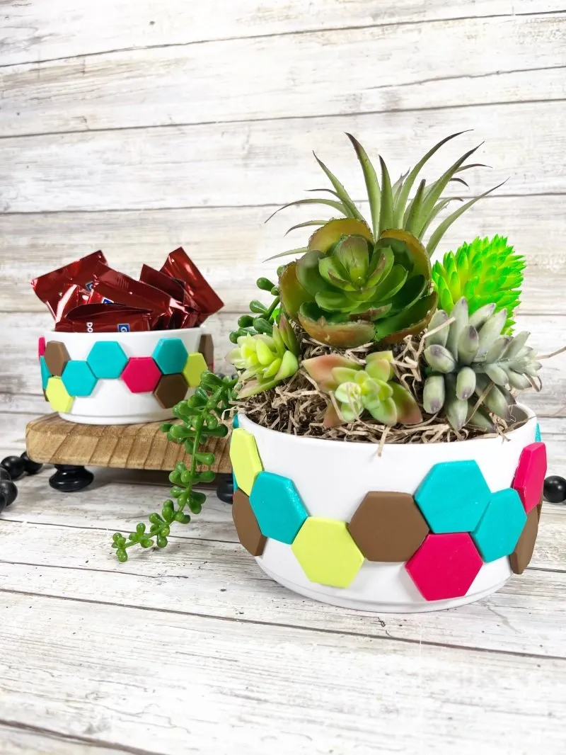 Polymer Clay Embellished Home Decor