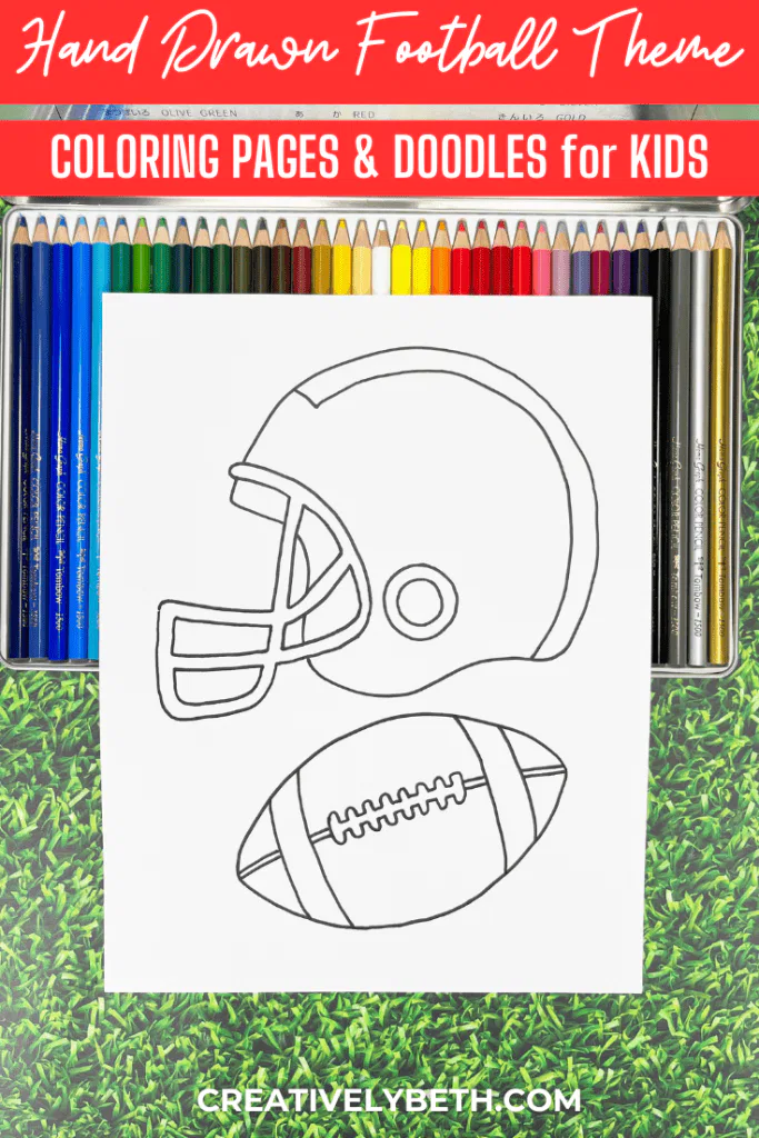 Free Printable Football Doodles