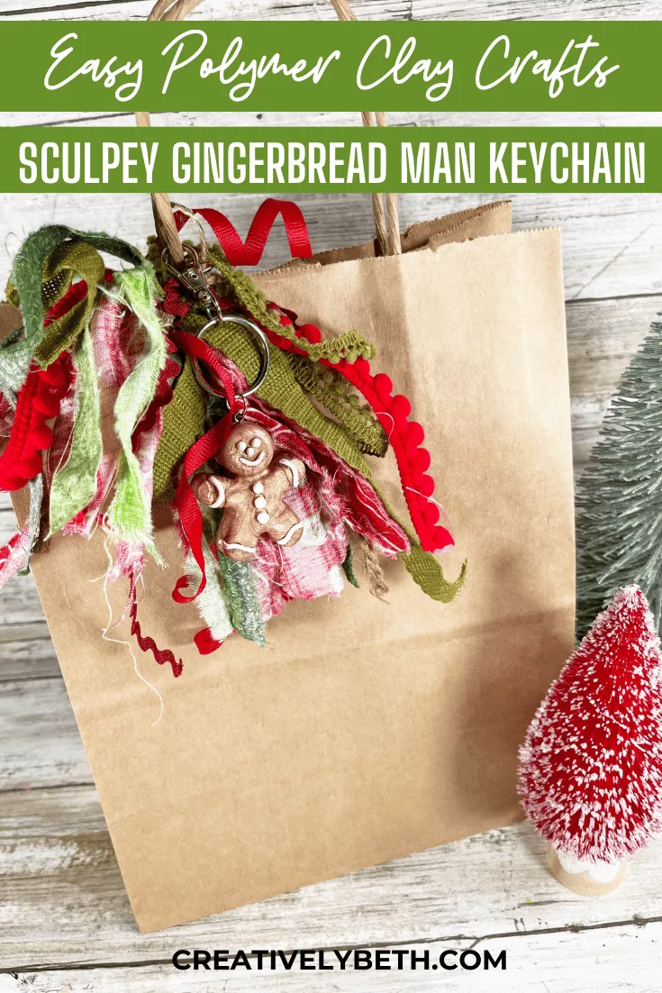 Polymer Clay Gingerbread Man