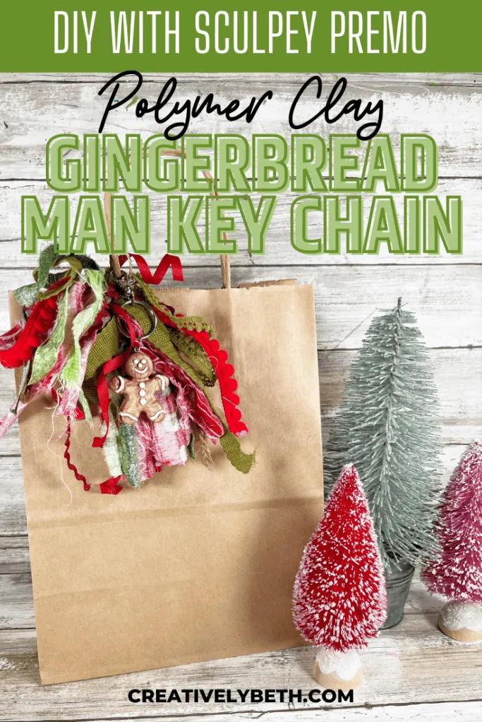 Polymer Clay Gingerbread Man