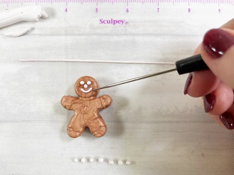 Polymer Clay Gingerbread Man
