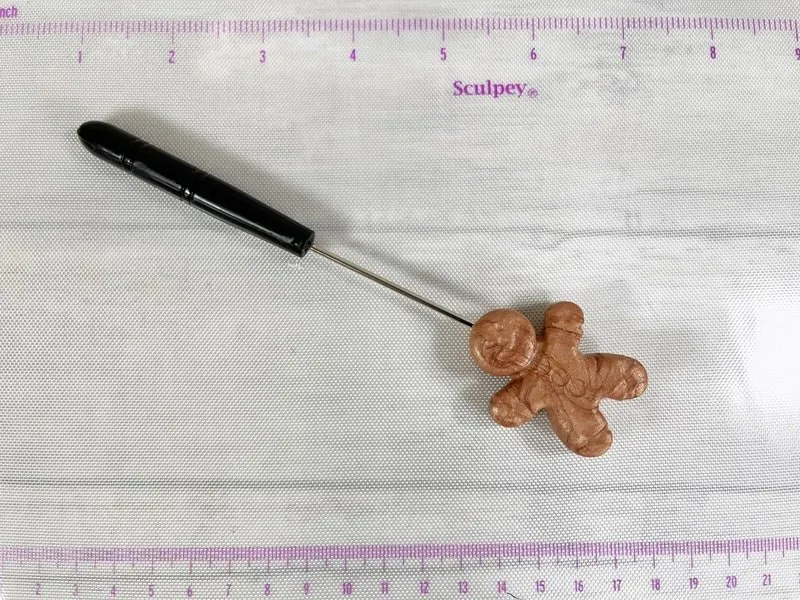 Polymer Clay Gingerbread Man