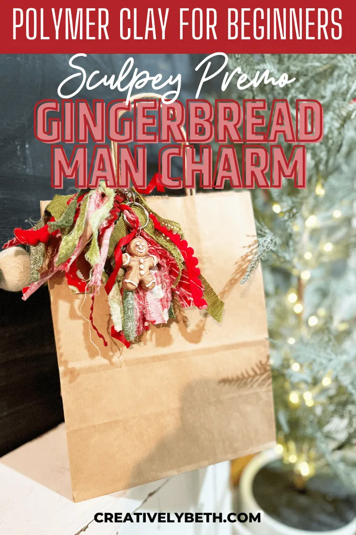 Polymer Clay Gingerbread Man