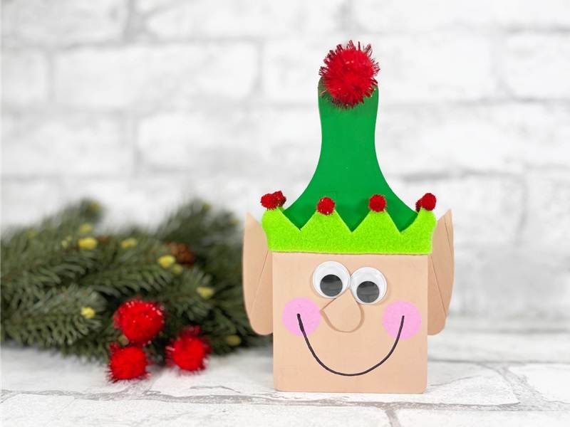 Dollar Tree Elf Craft