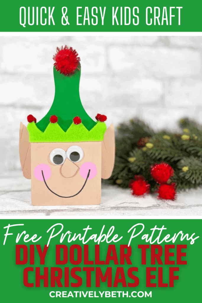 Dollar Tree Elf Craft