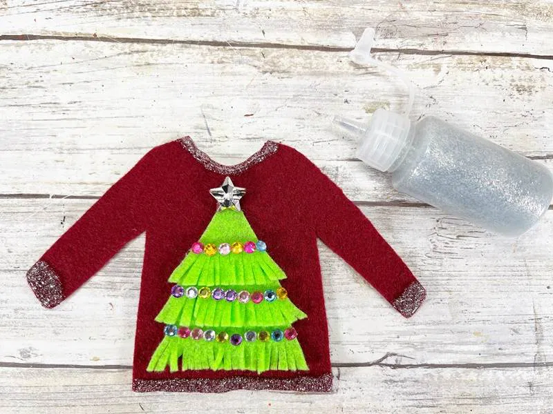 Easy Ugly Christmas Sweater Ornaments
