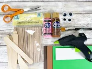 Craft Stick Groundhog Craft