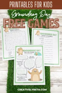 Free Groundhog Day Printables
