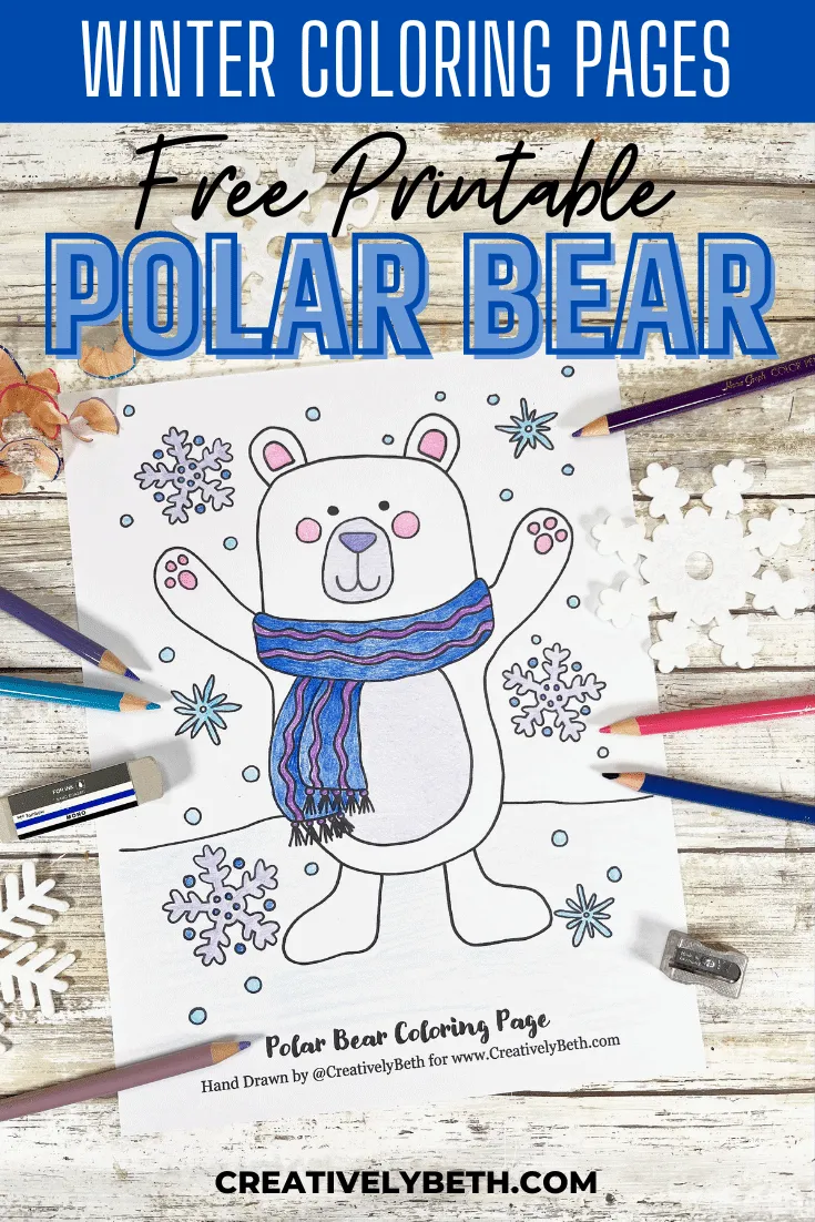 Free Printable Winter Coloring Pages