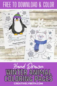 Free Printable Winter Coloring Pages