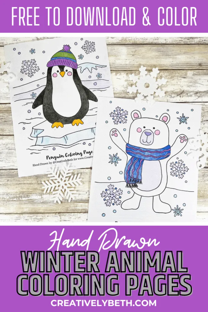 Free Printable Winter Coloring Pages