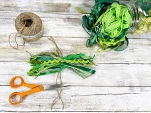 Dollar Tree Buffalo Plaid Shamrock