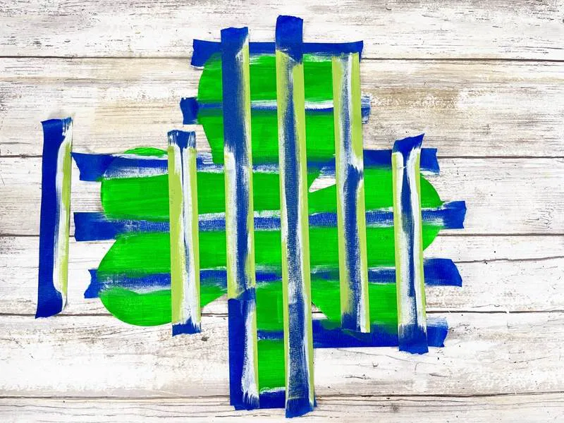 Dollar Tree Buffalo Plaid Shamrock