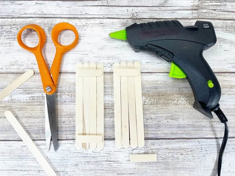 Craft Stick Shamrocks