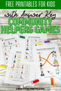 Free Community Helpers Printables